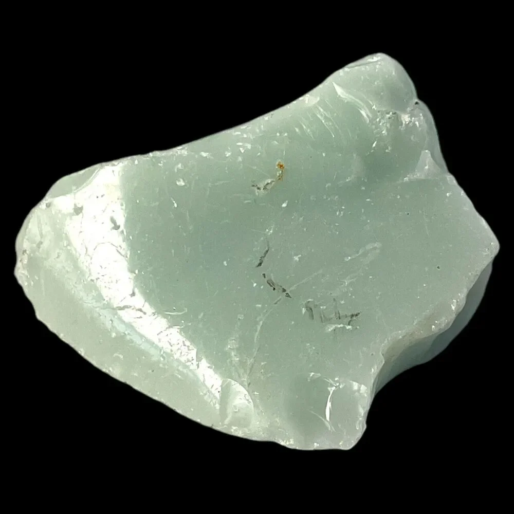 Accents | Mint Green Art Glass Cullet Slag Glass 4xl25 | Poshmark